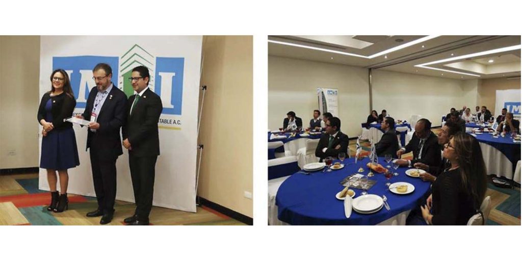 Elsa Yáñez, Carlos Dalmarco y Eduardo Miranda - Revista Smart Building