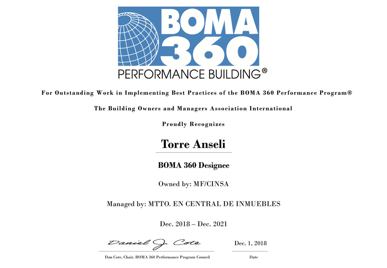Certificación Boma 360 - Revista Smart Building